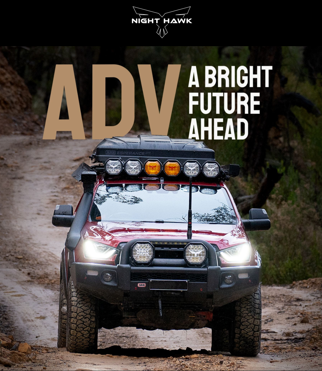 Night Hawk ADV 9" LED Combo Driving Lights NHA230AK – Motoquipe