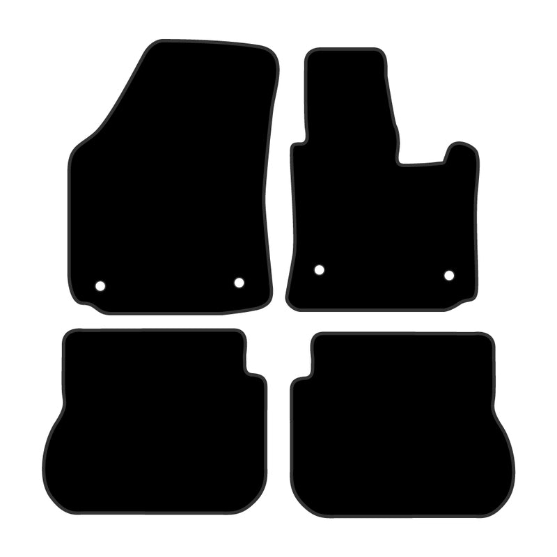 Tailor Made Floor Mats Suits Volkswagen Caddy 2KN 2005-2014 Custom Fro ...