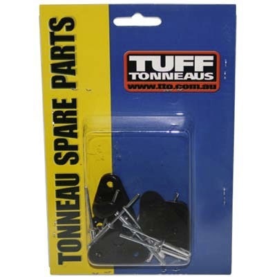 Tuff Tonneaus Accessories - Triangle Hooks/Generic 2 Hole/6 Piece - Tr ...