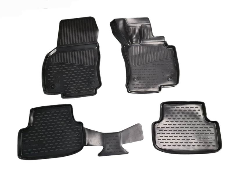 3D Rubber Floor Mats suits VW Golf VII MK7 Hatch 11/2012-2020 4 Piece ...