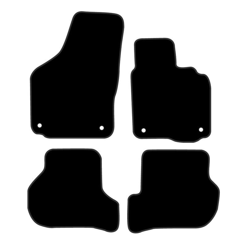 Tailor Made Floor Mats Suits Volkswagen VW Jetta 2/2006-2010 Custom Fr ...