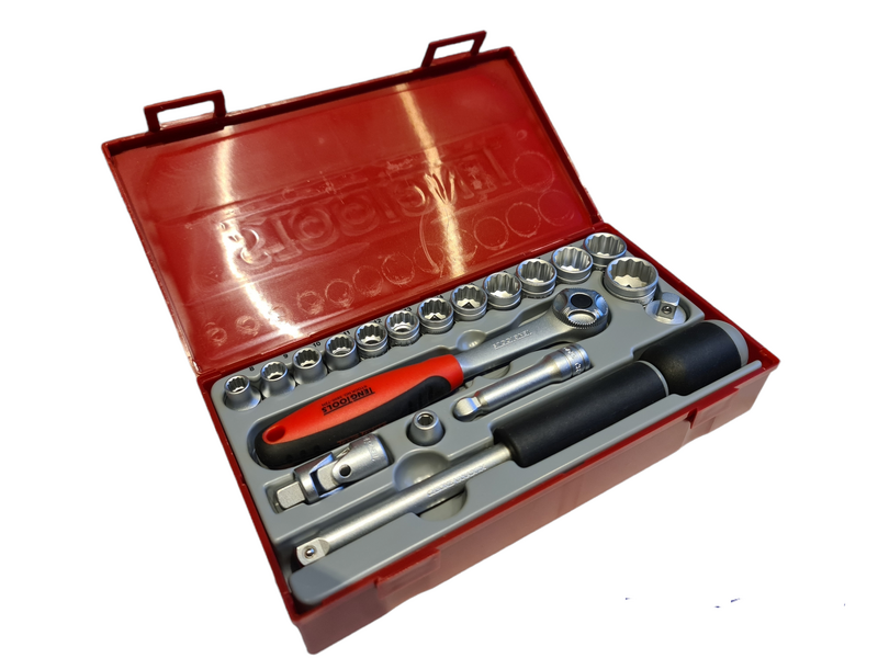 Teng Tools Socket Set 3/8in Drive 19 Piece 12PT TT381912 – Motoquipe