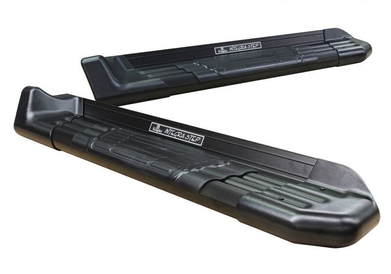 Side Steps Suits Isuzu D-Max Extra Cab 8/2020-On Black Integra Steps ...