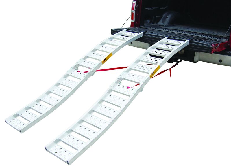 Ramp Dual Curved Folding Type Aluminium 1pc Loading 340 Kg LM31006 ...