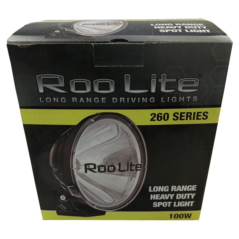 Roo Lite 260XP Driving Spot Light Fog 900M Long Range Single – Motoquipe