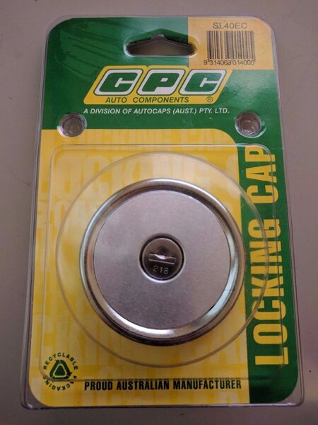 CPC Locking Petrol Cap suits early Camry, Corolla, Crown Express L200 ...