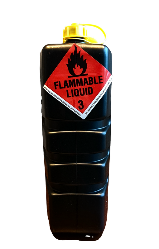 Fuel Safe' All Purpose Plastic Fuel Can 20 Litre - Black JCAN20LBLK ...