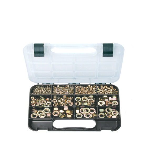 GJ Works Grab Kit Metric Hex Nut Iso Fine Pitch 655 Piece Set GKA655 ...
