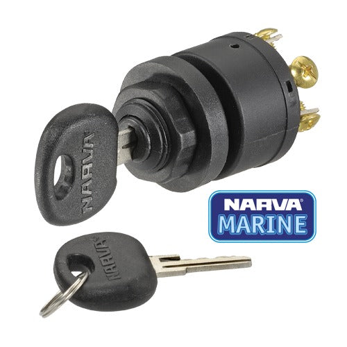 Narva 3 Position Ignition Switch Car Marine Boat Mower 4WD Push Choke ...