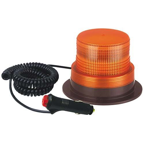 Revolving/Strobe Light - 60Led Amber With Magnetic Base – Motoquipe