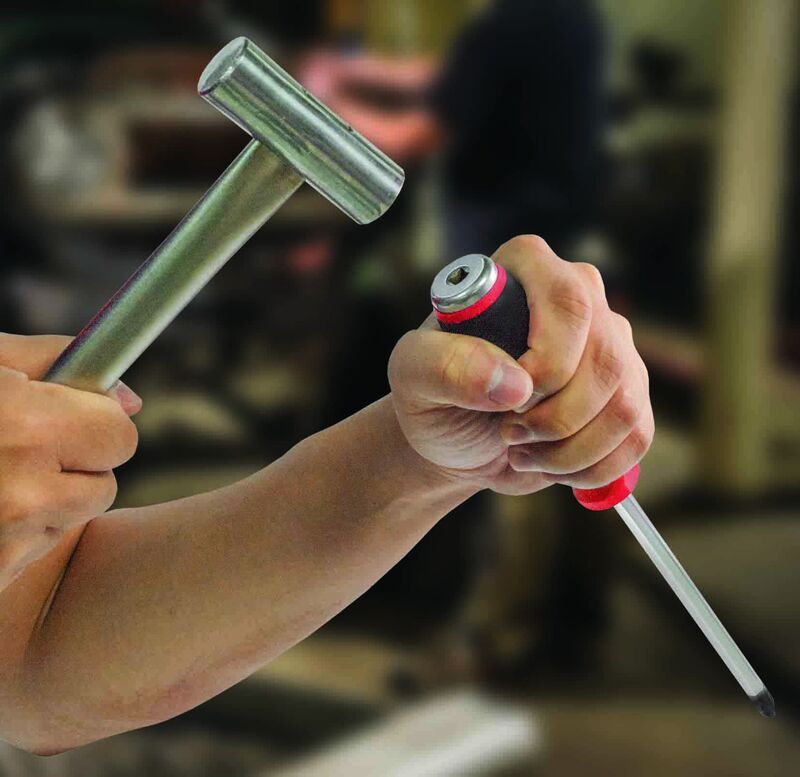 Screwdriver Set - 12Pc Go Through With 1/4 Dr Square & T-Handle Ratche ...