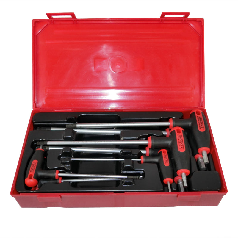 Teng Tools 7 Piece Hex T-Handle Set AF Allen Imperial Tray Set TTHEX7A ...