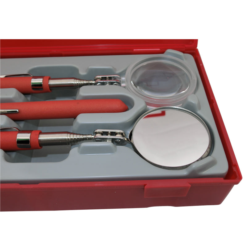 Teng Tools - 3 Piece Magnet Magnifier & Mirror Inspection Tool Set TTT ...
